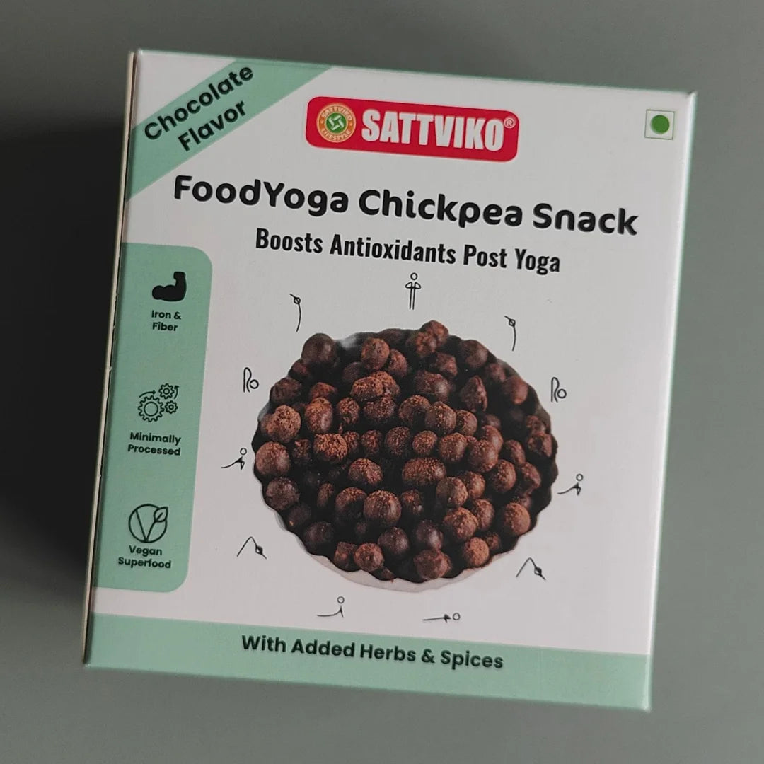 Sattviko Chocolate Chana with the benefits of chana and cocoa powder