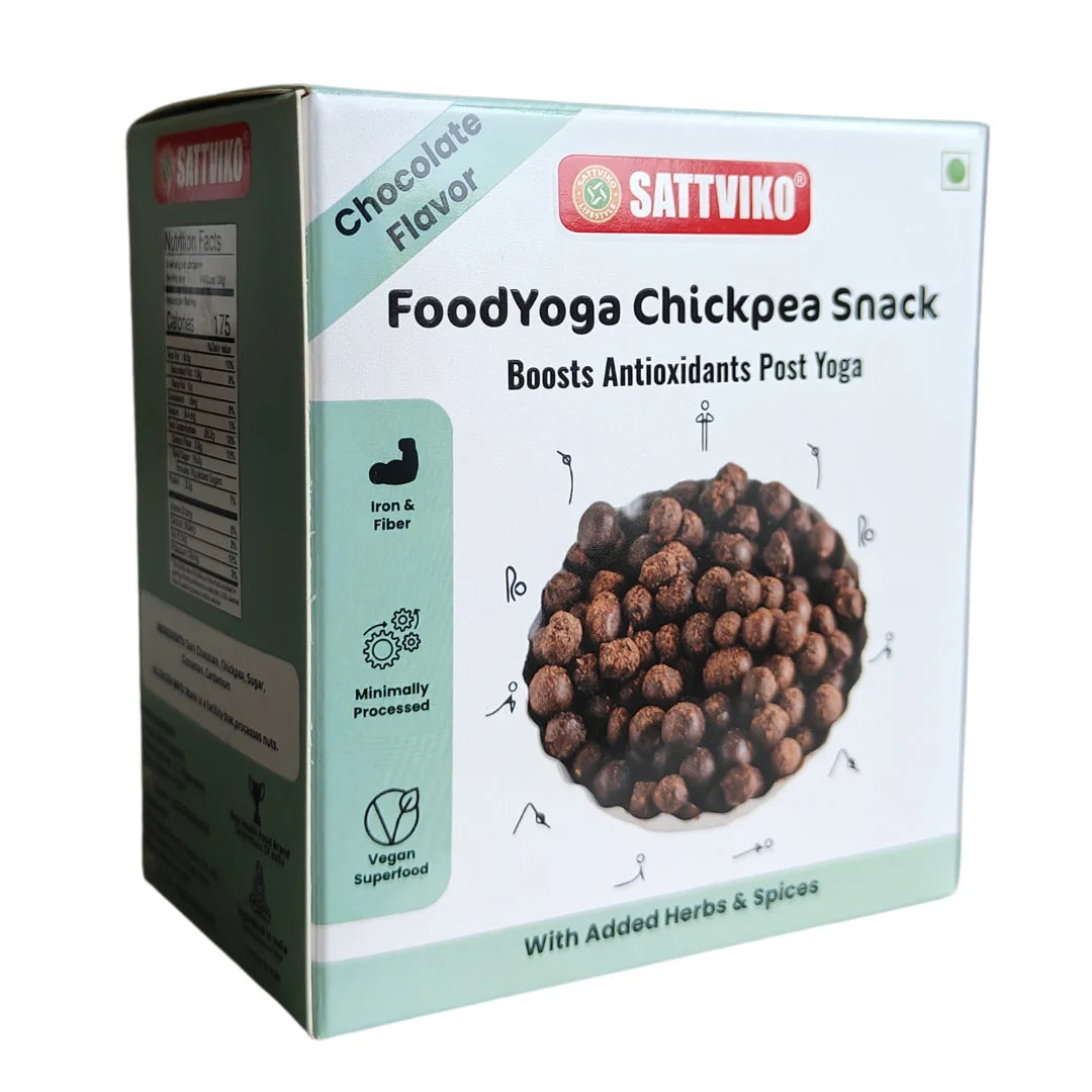 Sattviko Chocolate Chana with the benefits of chana and cocoa powder